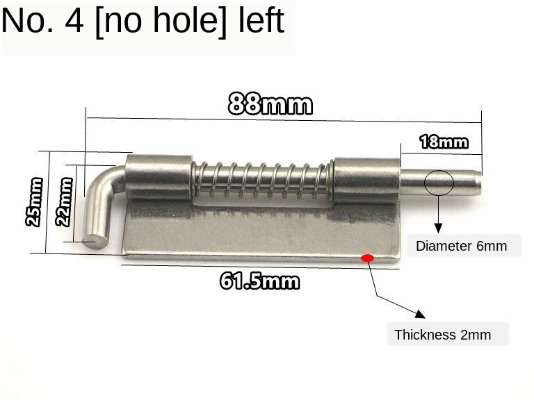 Spring Bolts Latch Hardware Stainless Steel 304 Ca... – Grandado