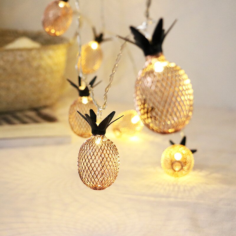 LED beleuchtung kette ananas beleuchtung kette Ros... – Vicedeal