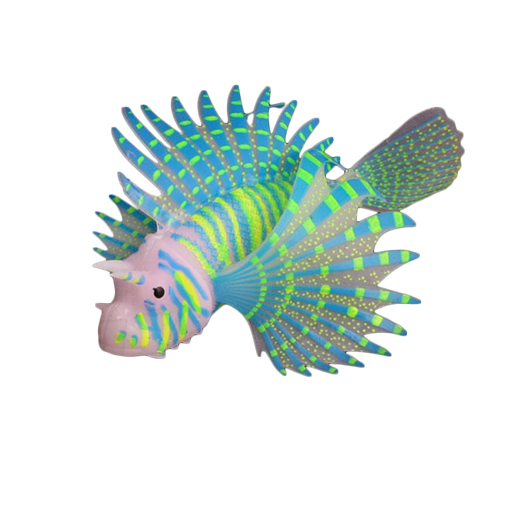 Fluorescent Simulation Glow Lion Fish Tropical Fis... – Vicedeal
