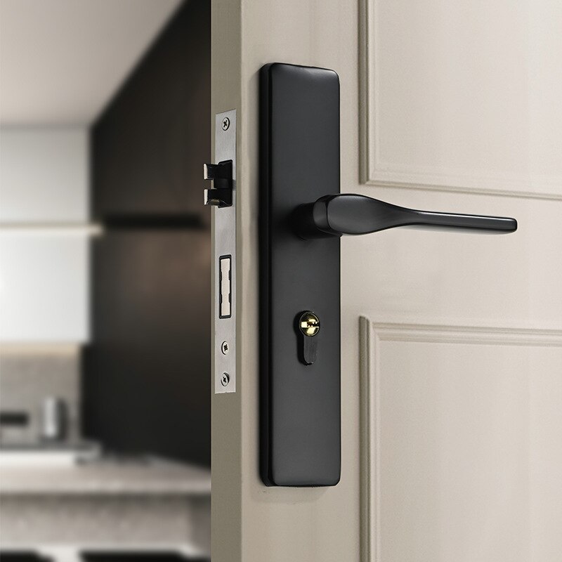 Mute Door Lock Household Indoor Bedroom Door Lock ... – Vicedeal