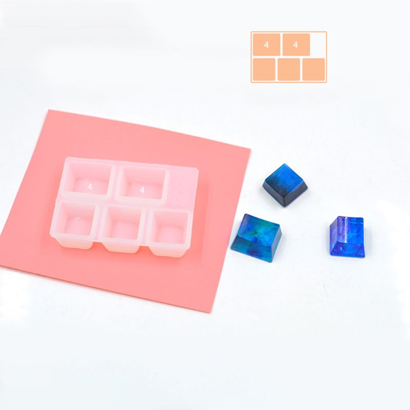 1 Set Manual DIY Mechanical Keyboard Key Cap Silic... – Grandado