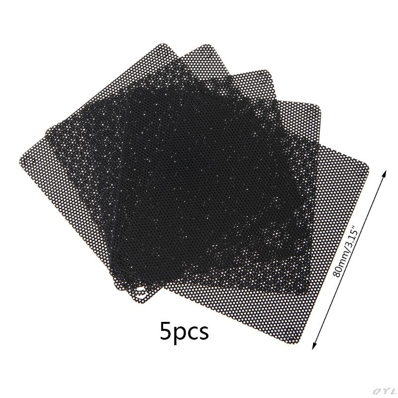 5PCS PVC Fan Dust Filter PC Dustproof Case Cuttabl... – Grandado