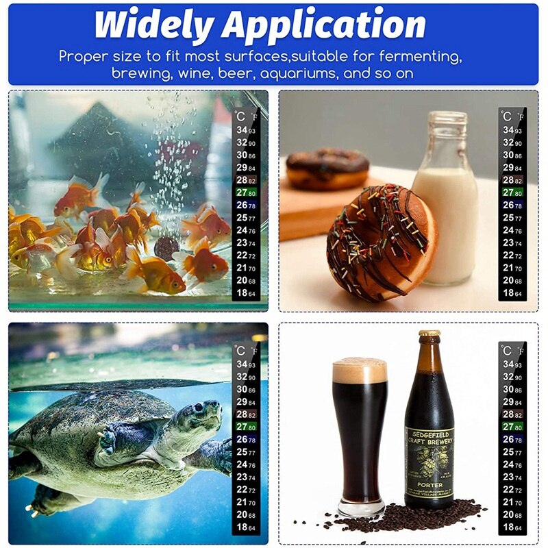 36 Pieces Digital Temperature Sticker Adhesive The... – Grandado
