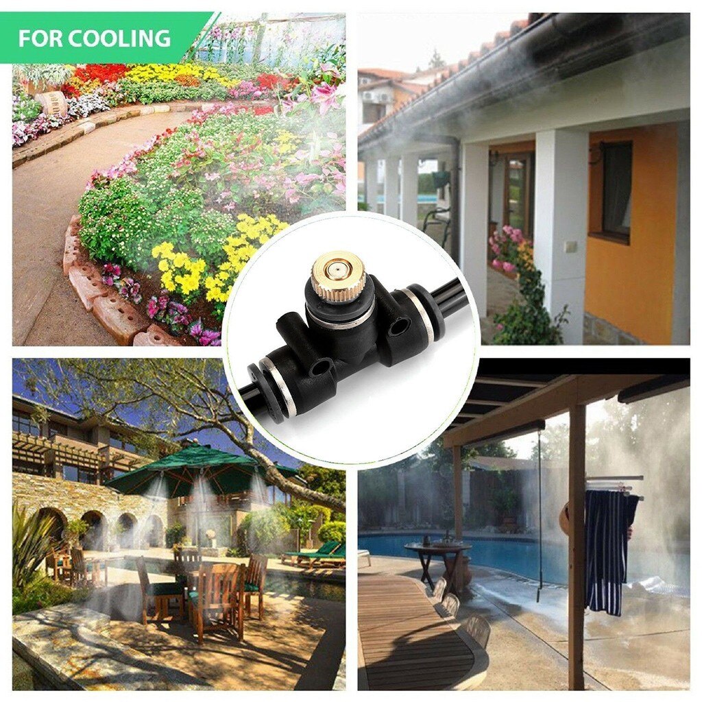 Outdoor Misting Cooling System Kit For Greenhouse ... – Grandado