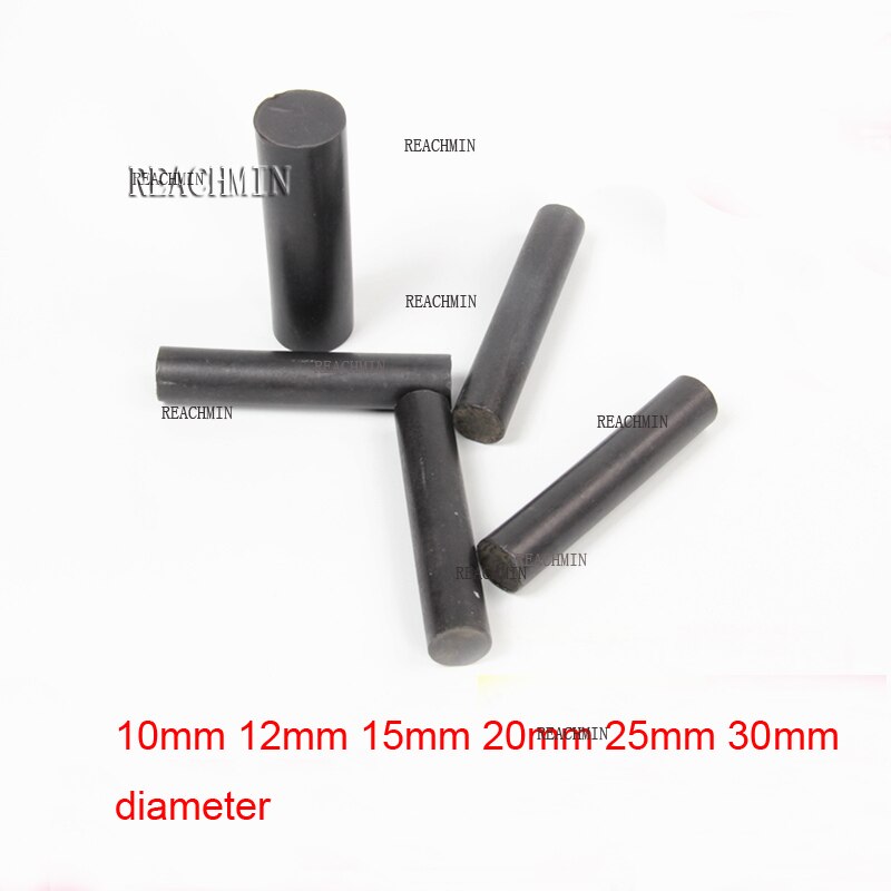 50cm black polytef polytetrafluoroethylene rod bla... – Vicedeal