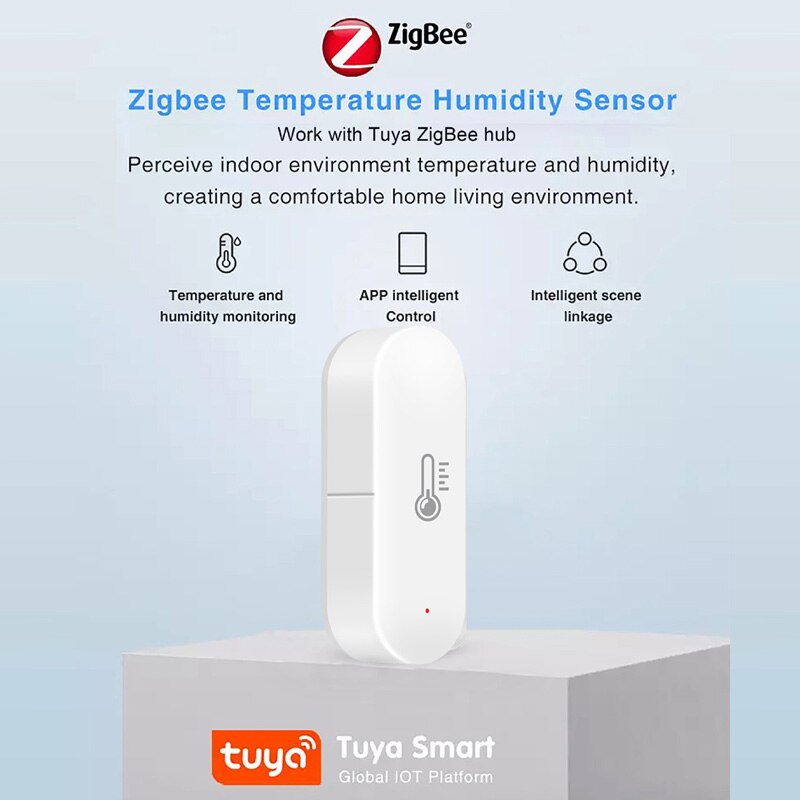 Tuya Wifi ZigBee Smart Home Temperature And Humidi... – Grandado