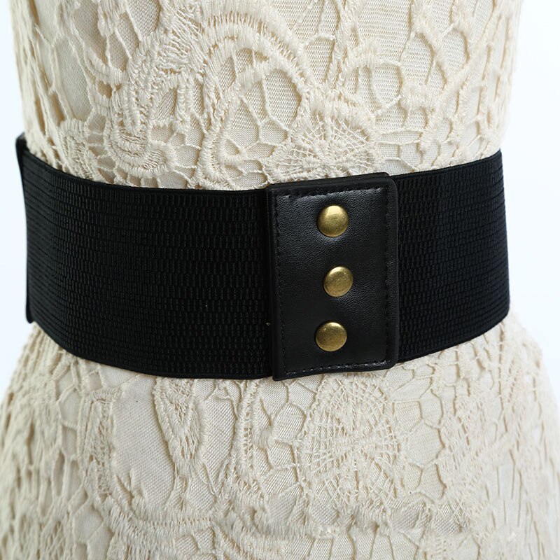 vrouwen ultra brede riem Tie Up verstelbare slanke... – Grandado