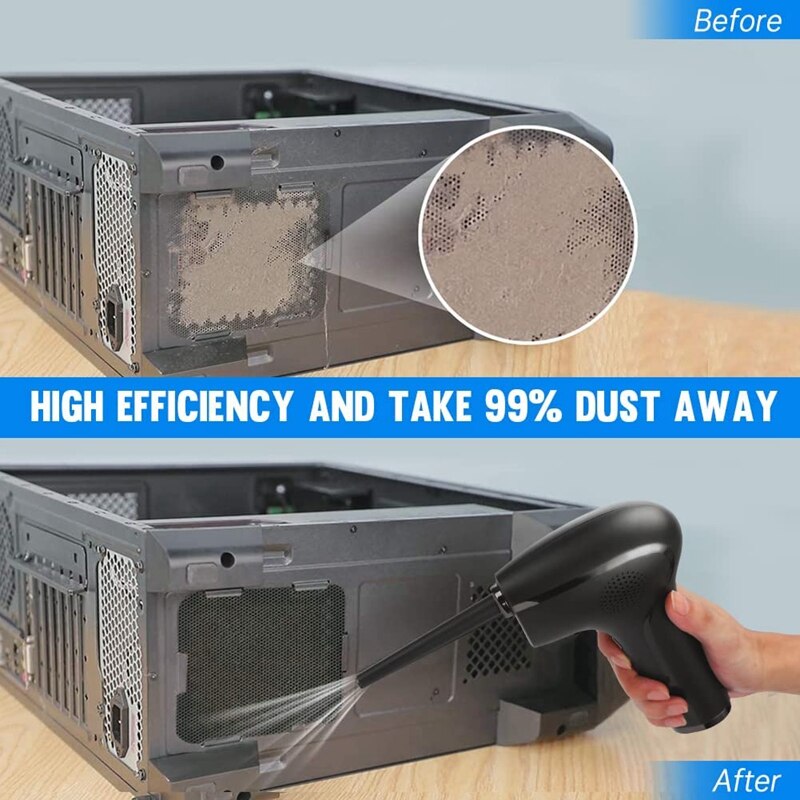 Cordless Air Can Duster With LED Light,Air Duster ... – Grandado