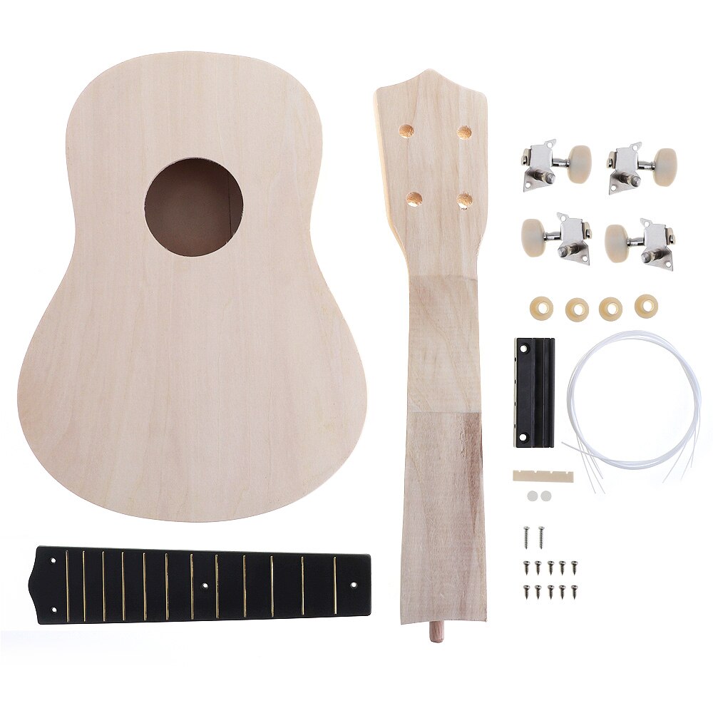 DIY Ukulele 21 Inch DIY Kit Hawaii Guitar Handwork... – Vicedeal
