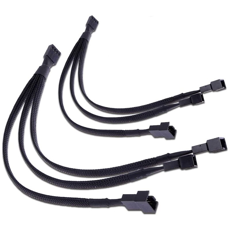 Pwm Fan Splitter Adapter Kabel Mouwen Gevlochten Y... – Vicedeal