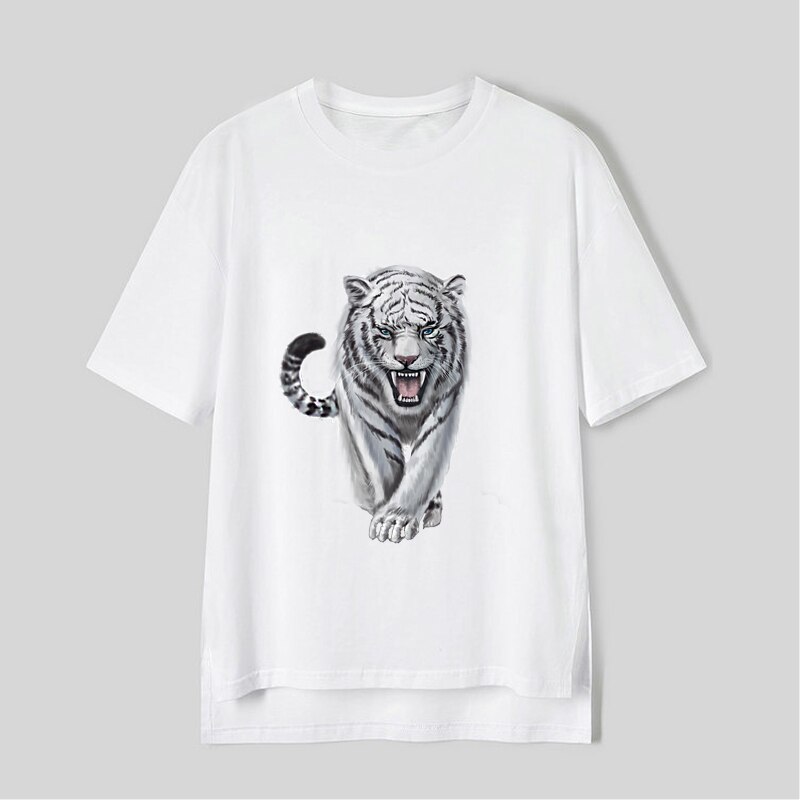 Tiger Iron On Transfer Baby Animal Clothes Heat Tr... – Grandado
