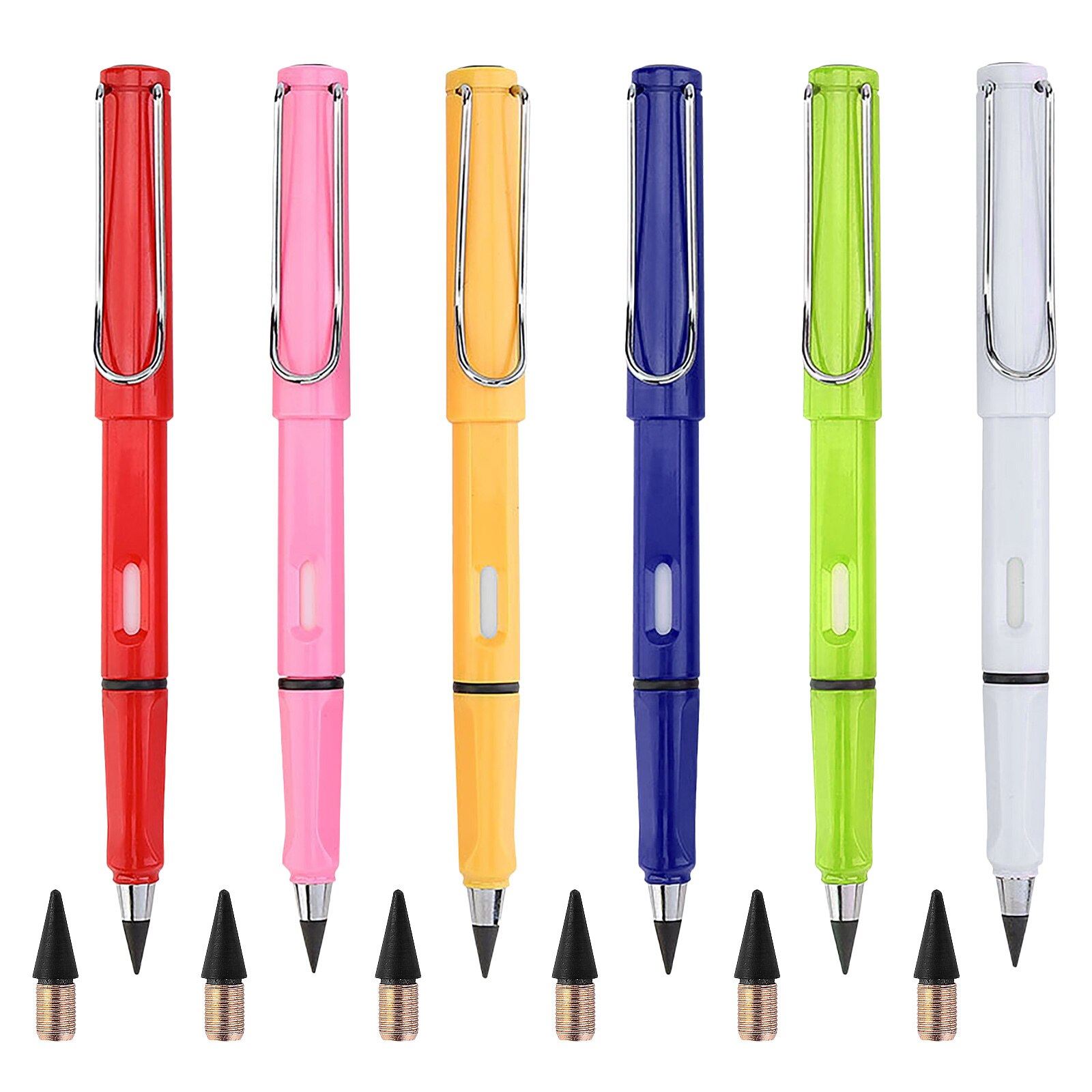 6PCS Inkless Pencil Removable Pen Nib Everlasting ... – Vicedeal