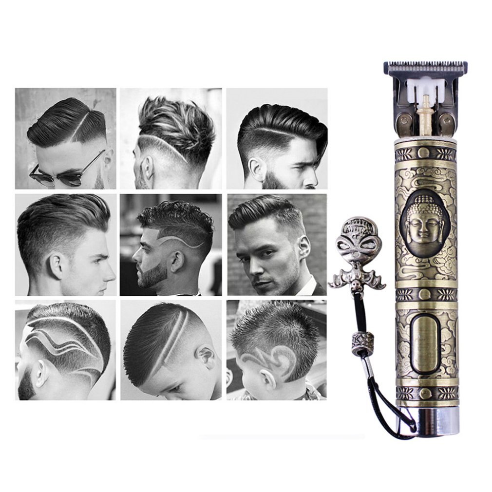 Hair Outliner Grooming Trimmer Small Silver Tube S... – Grandado
