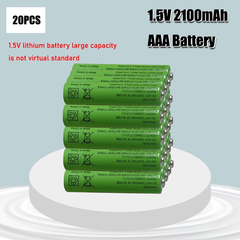 AAA Rechargeable Battery 1.5V 2100mah Alkaline Bat... – Grandado