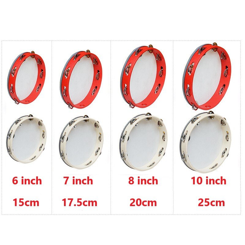 Musical Instruments Tambourine Drum Hand Shake Dru... – Grandado