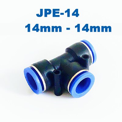 3 Way T shaped Tee Pneumatic fitting 10mm 8mm 12mm... – Grandado
