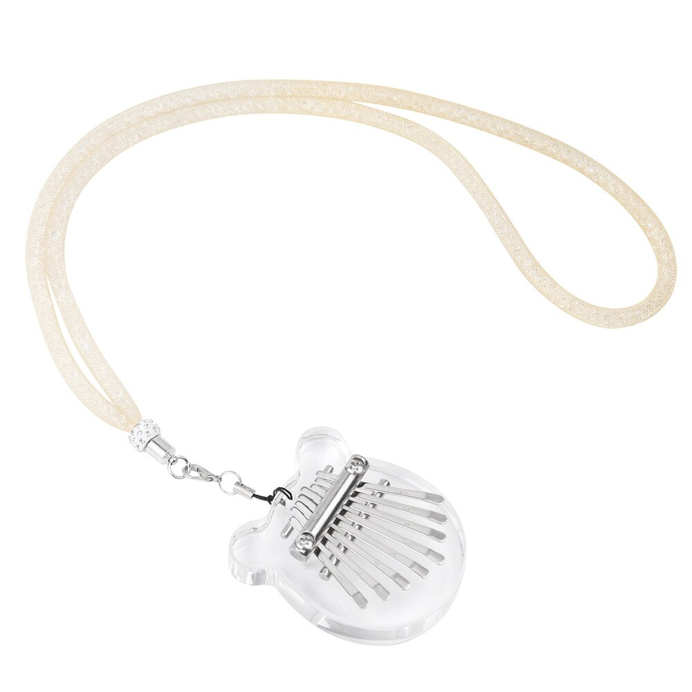 8 Keys Kalimba Crystal Transparent Kalimba Musical... – Grandado