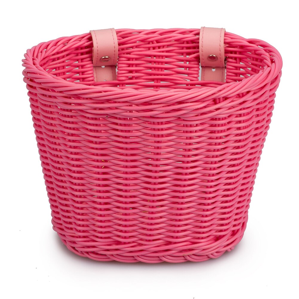 Kids Bike Baskets Handwoven Cycling Basket Bicycle... – Grandado