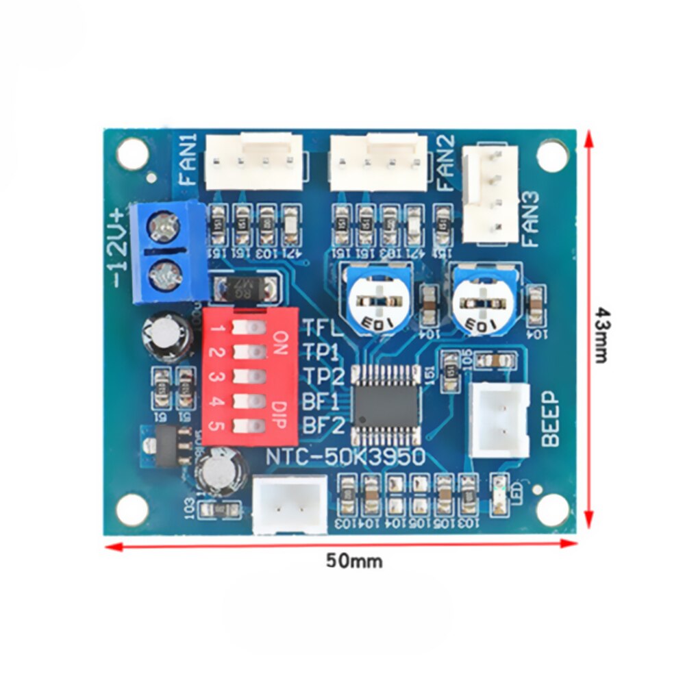 DC 12V Voltage Regulator PWM PC CPU Fan Temperatur... – Grandado