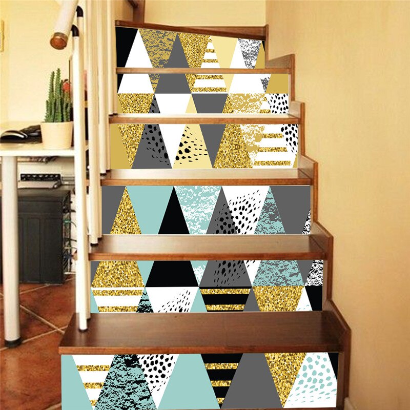 6Pcs/Set PVC Stair Sticker Waterproof Self-adhesiv... – Vicedeal
