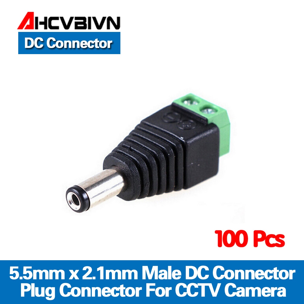 AHCVBIVN Grote verkoop 100 stks DC Connector CCTV ... – Grandado