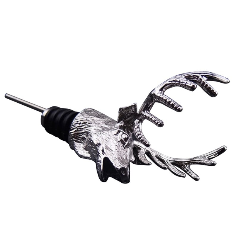 Edelstahl Hirsch Hirsch Kopf Weinausgießer Einziga... – Grandado