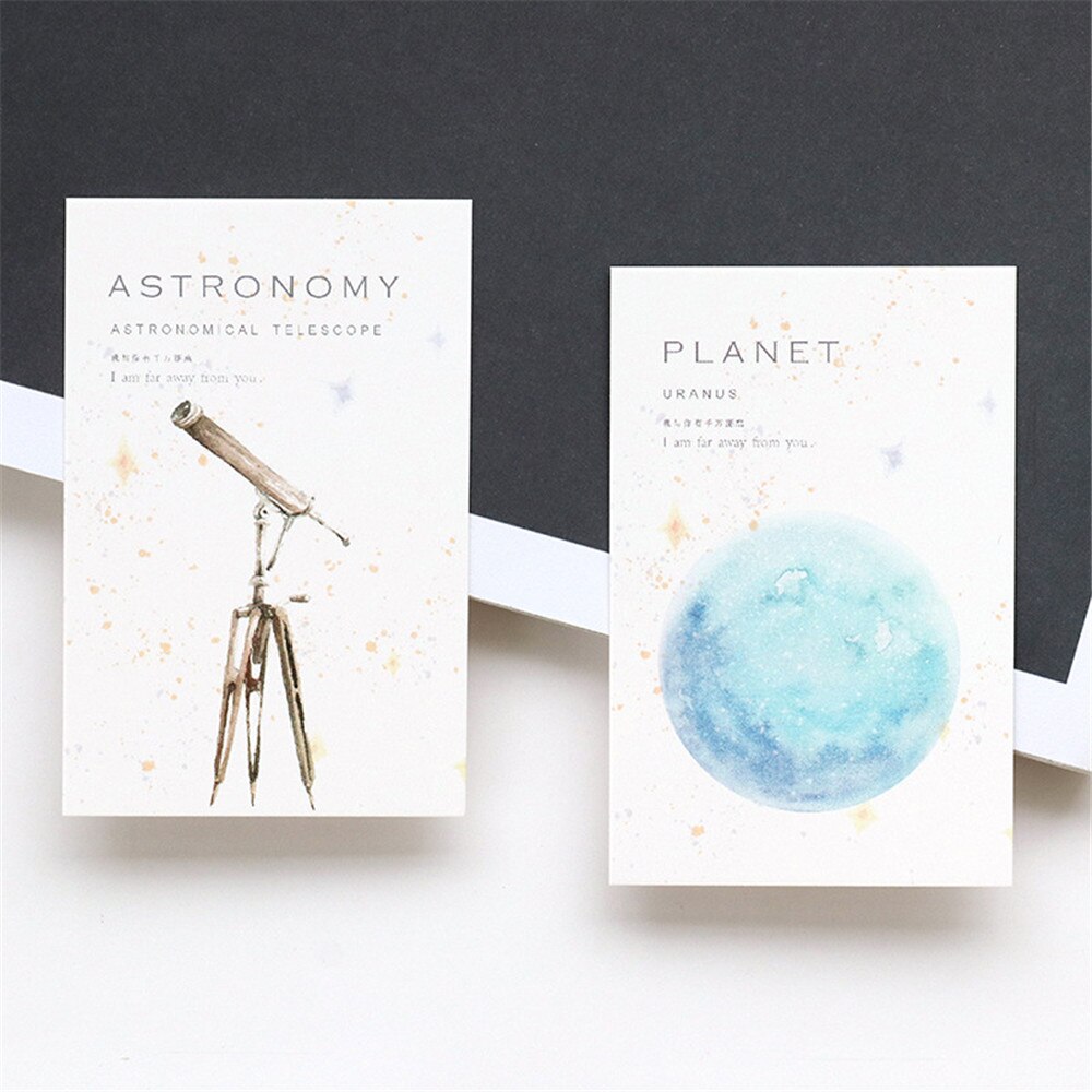 1 Pack Cute Parallel Universe Letter Paper Greetin... – Grandado