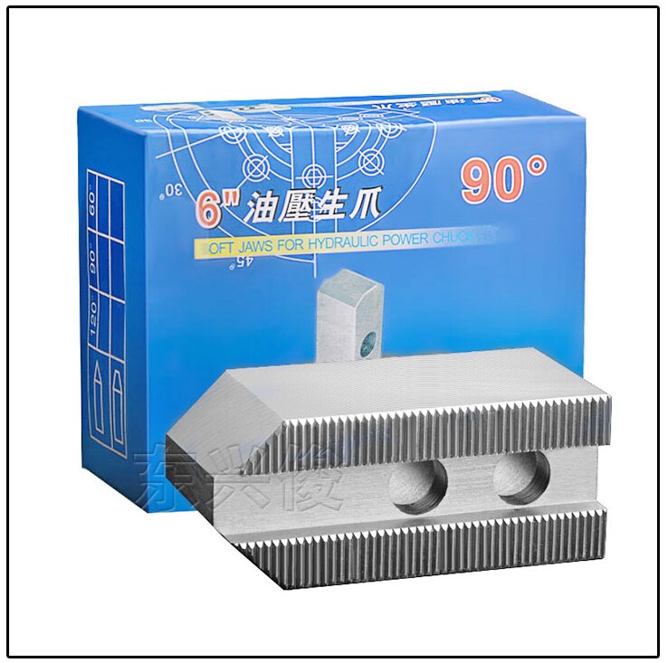 10 inch, 60/90/120 degree, hydraulic chuck soft ja... – Grandado