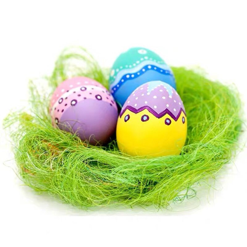 2Pieces Easter Eggs Happy Easter Decorations Eggs ... – Vicedeal