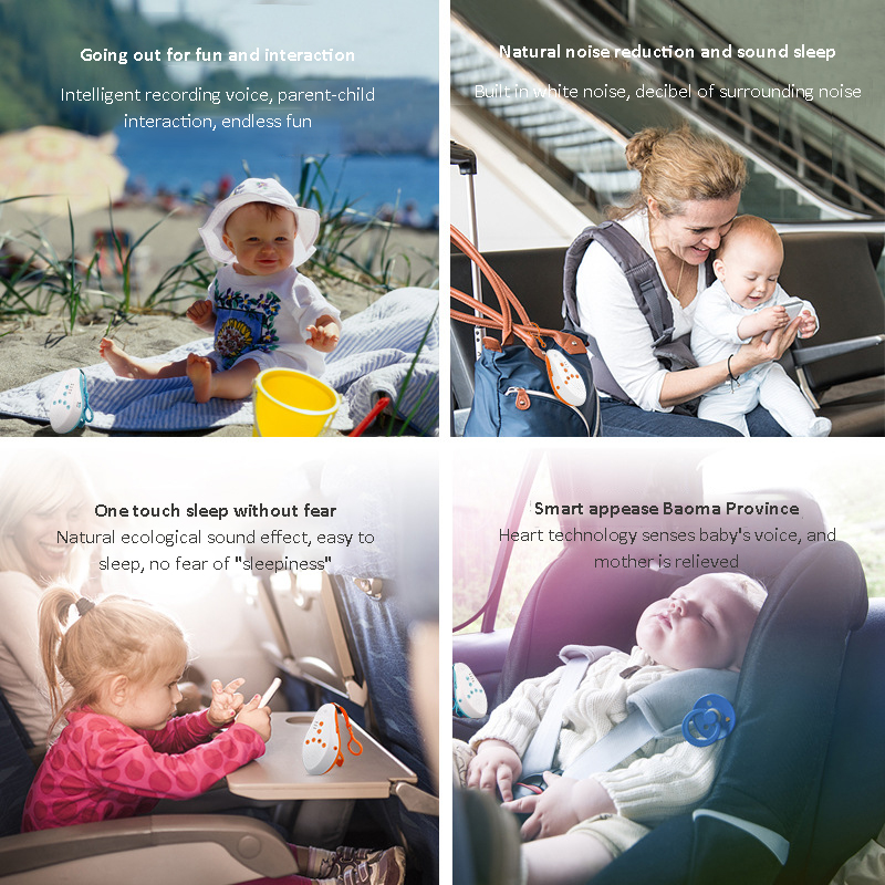 Recordable White Noise Machine Baby Mini Music Sle... – Grandado