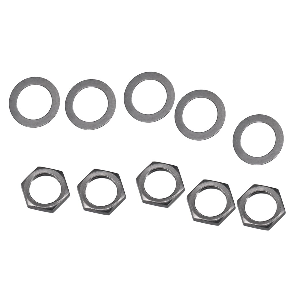 10Pcs Electric Guitar Iron Guitar Jack Nut Jack So... – Grandado