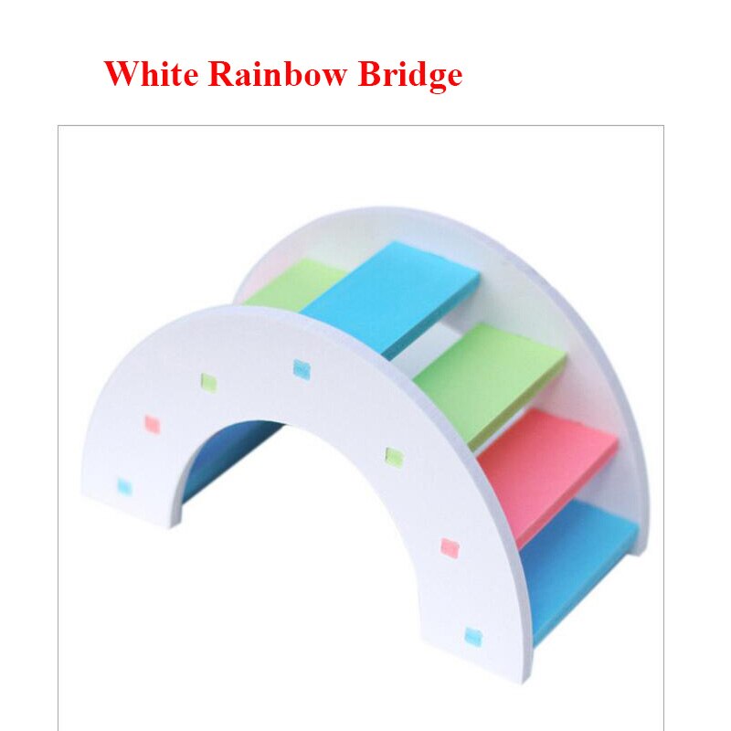 Hamster Play Toys Rainbow Bridge Seesaw Swing Clim... – Grandado