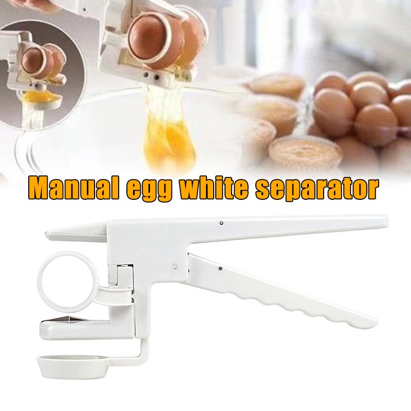 Egg Cracker Handheld York and White Separator Help... – Grandado