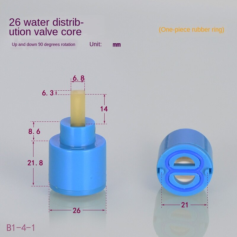 Spool Three-stage diverter valve core 22 / 26mm sh... – Vicedeal