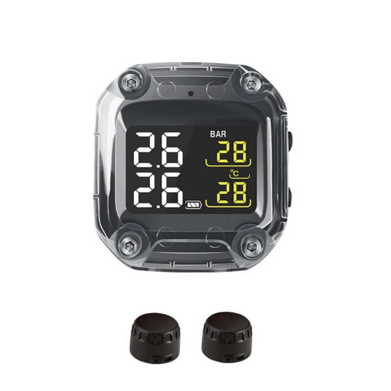 Motorfiets TPMS Smart Bandenspanningscontrolesyste... – Grandado