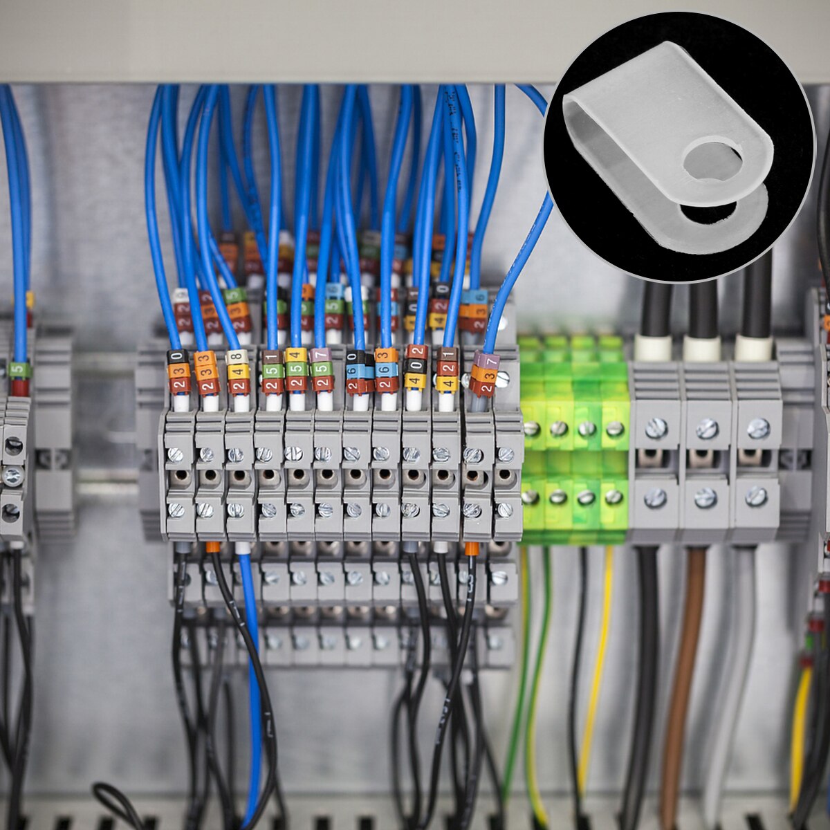 1000pcs Simple Cable Clamp Cable Organizer for Hom... – Vicedeal