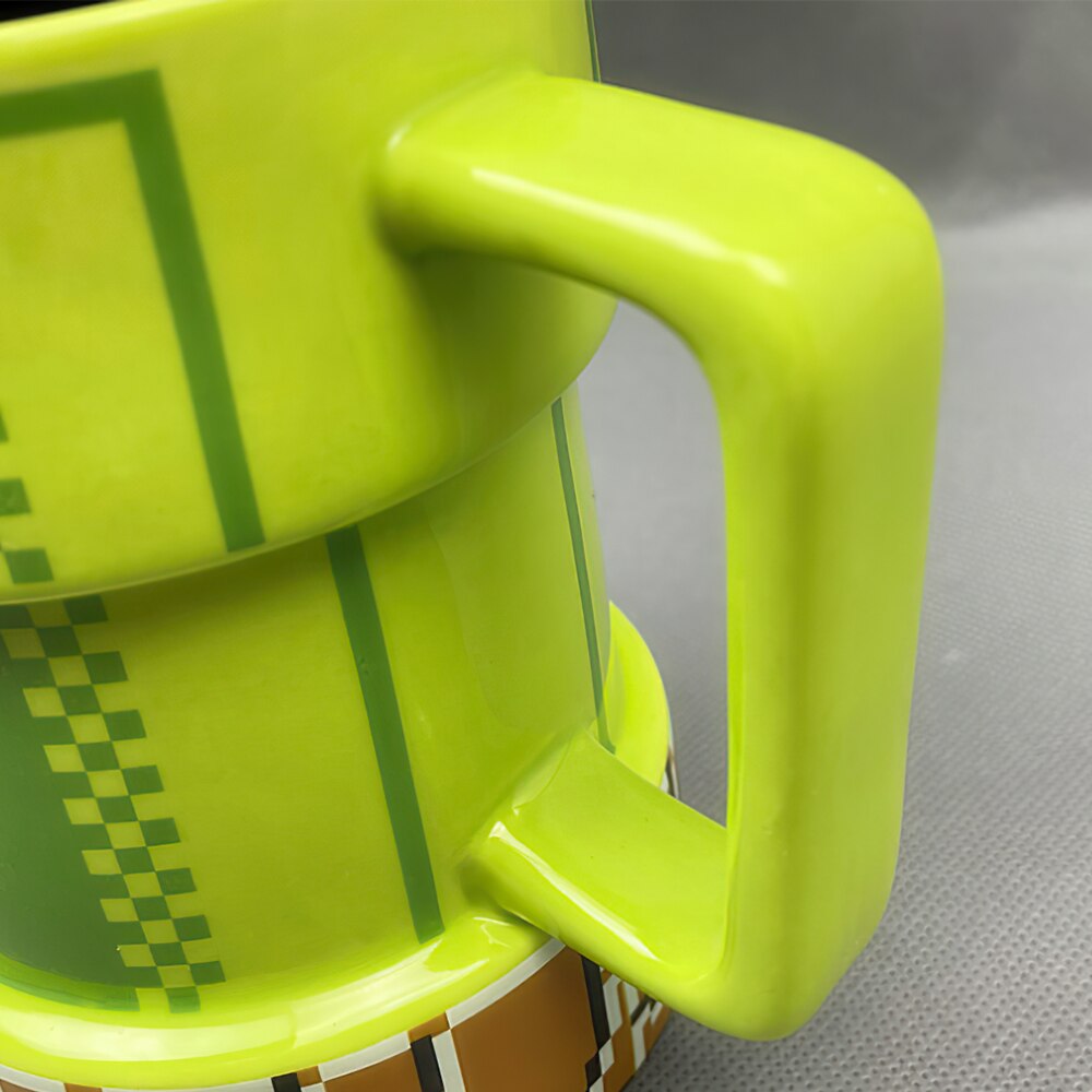 Cartoon Mug Ceramic 3D Coffee Cup with handle Heat... – Grandado