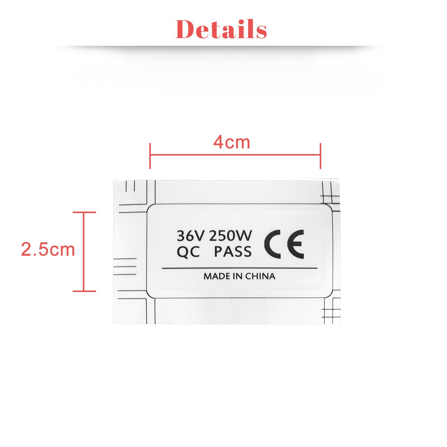 36V 250W Mid Drive Motor Sticker Electric Bicycle ... – Grandado