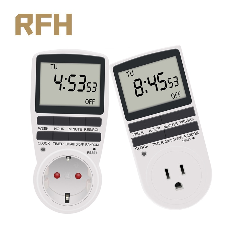 Electronic Digital Timer Switch Eu Us Plug Kitchen Vicedeal