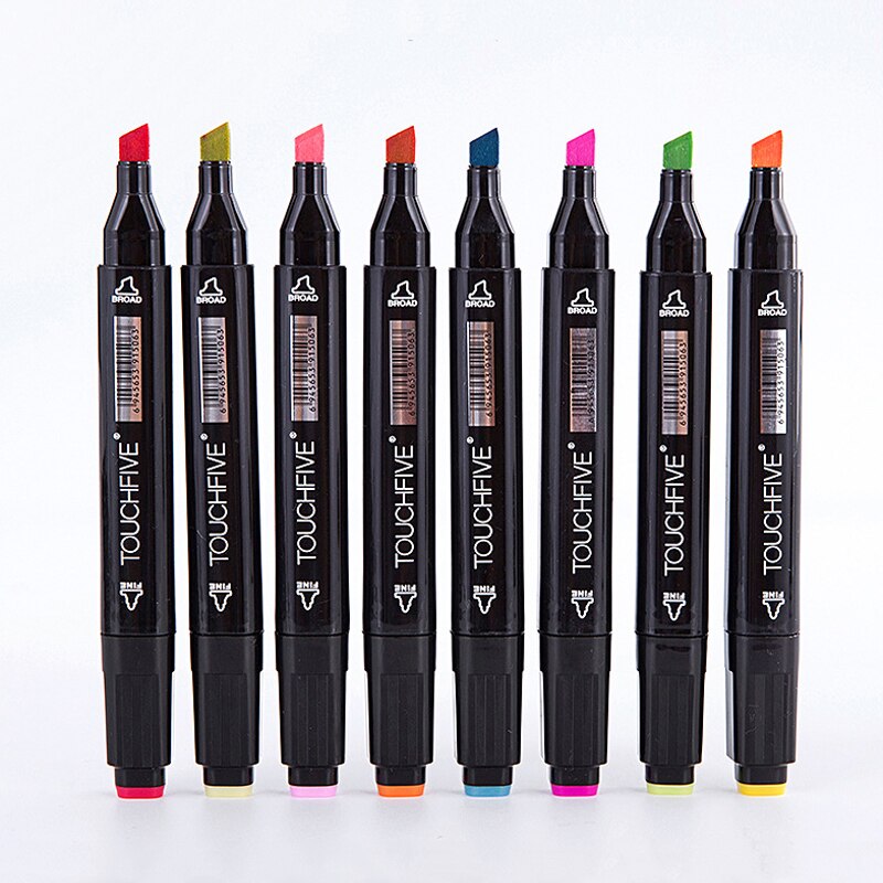 Art Marker Pen 12 36 48 80 168 Colors Double head ... – Grandado