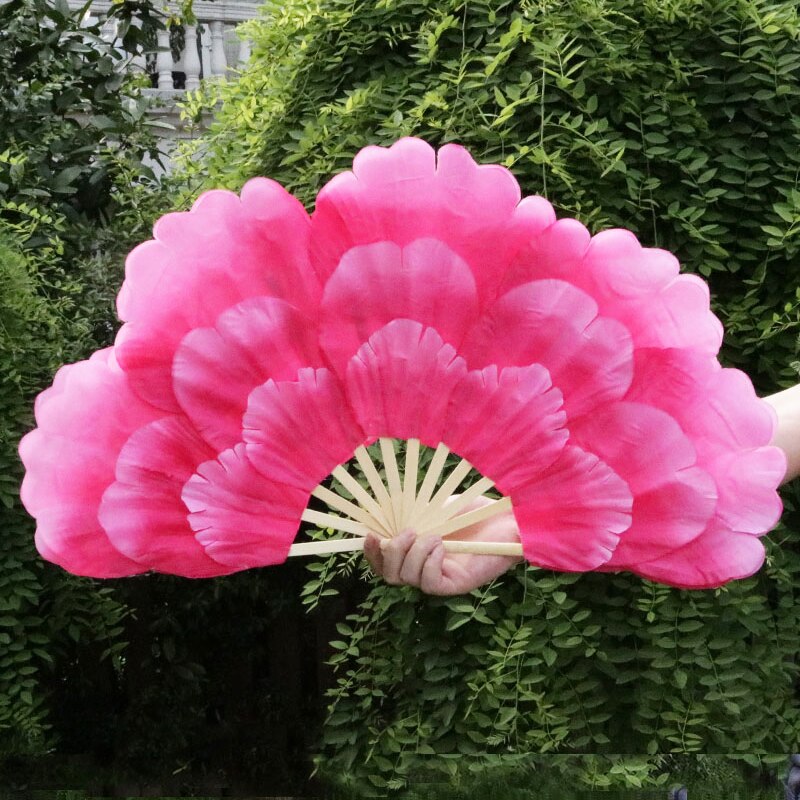 Dance Fan Chinese Peony Dance Hand Fan Square Danc... – Grandado