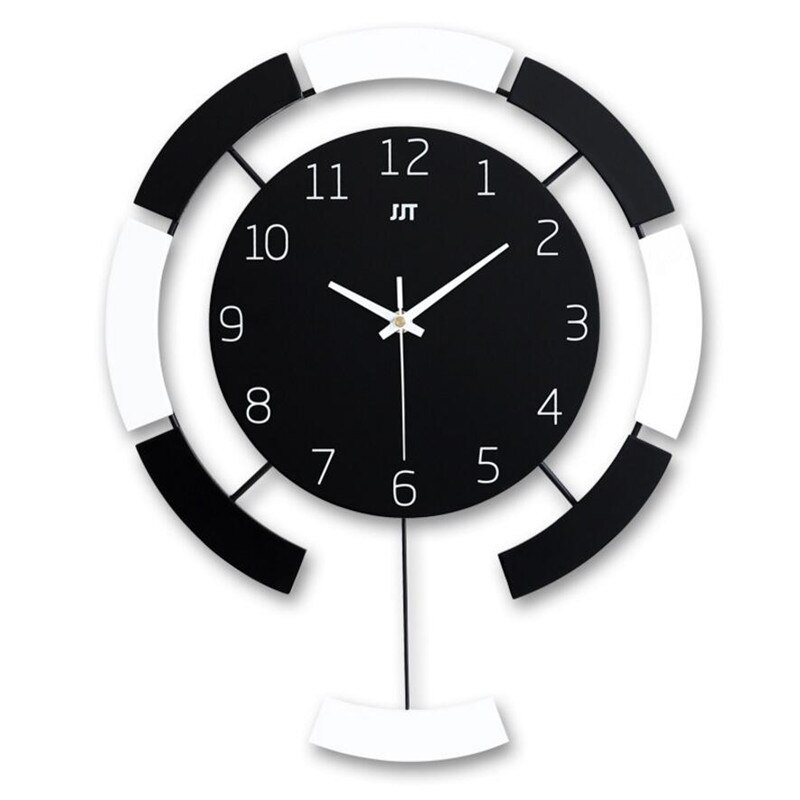 Nordic Simple modern swing wall clock for living r... – Grandado