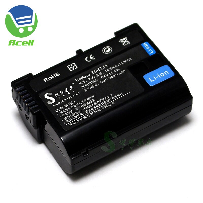 EN-EL15 Battery for Nikon Z5 Z6 II Z7 II D850 D780... – Grandado