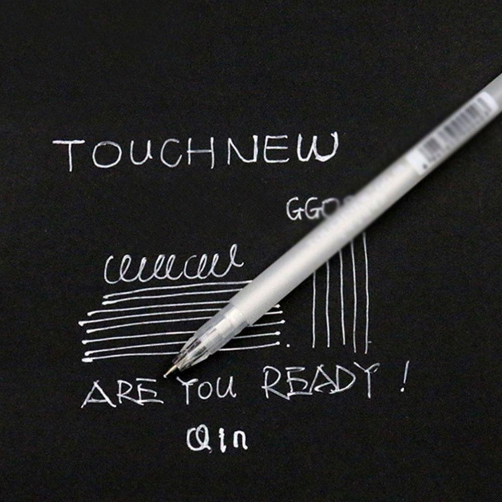 Black Card White Highlight Marker Pens Art Hand-pa... – Grandado