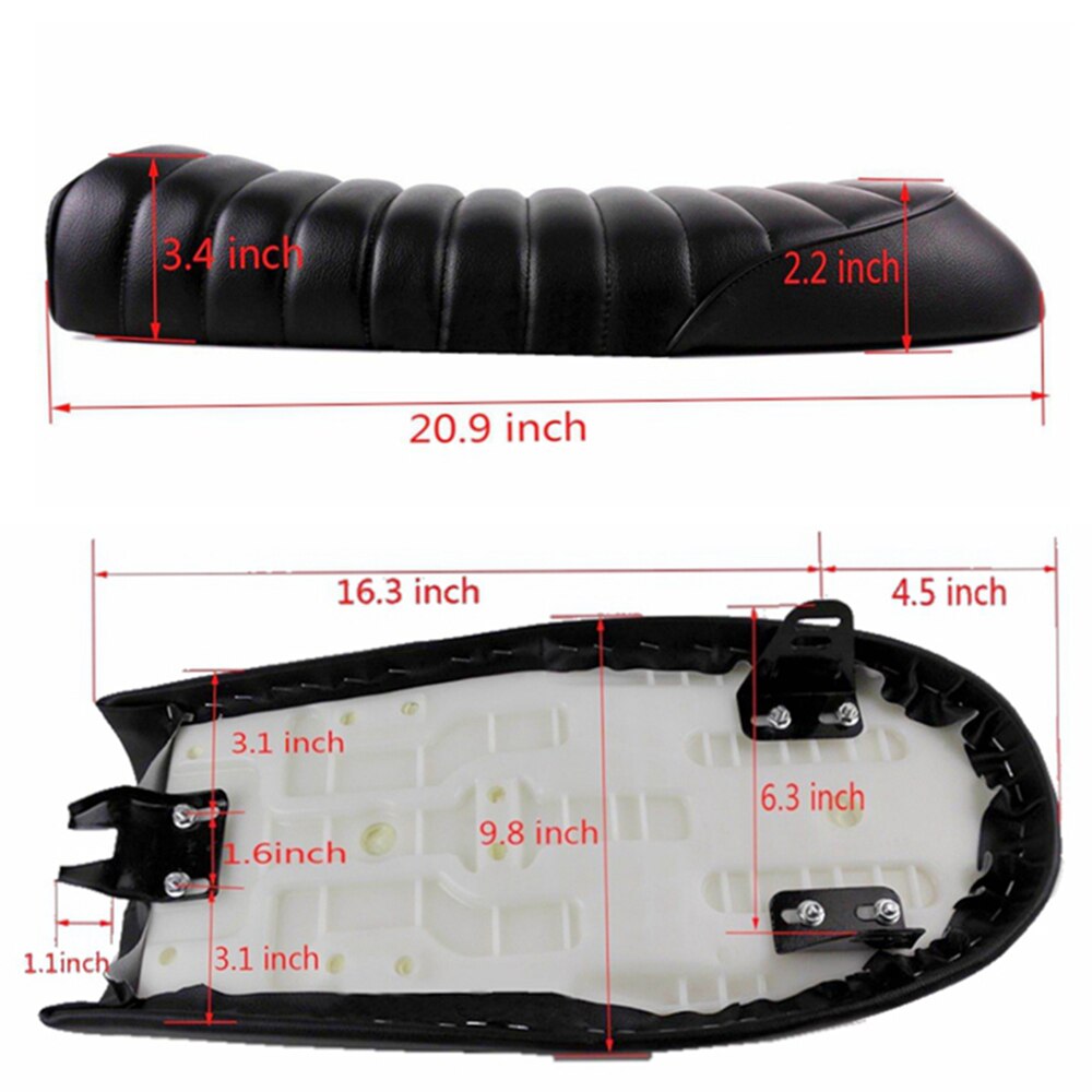 Motorcycle Racer Seat Custom Vintage Hump Saddle F... – Vicedeal