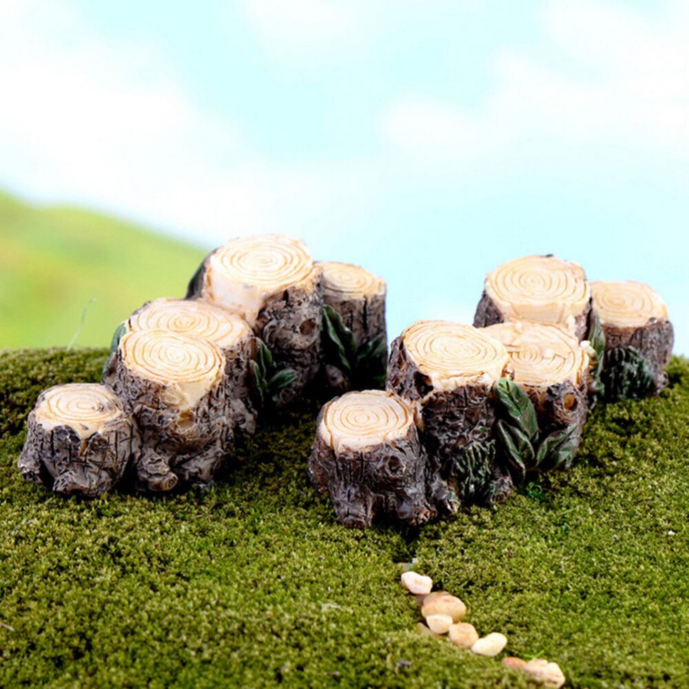 1pc DIY Tree Stump Bridge Model Mini Resin Fairy G... – Vicedeal