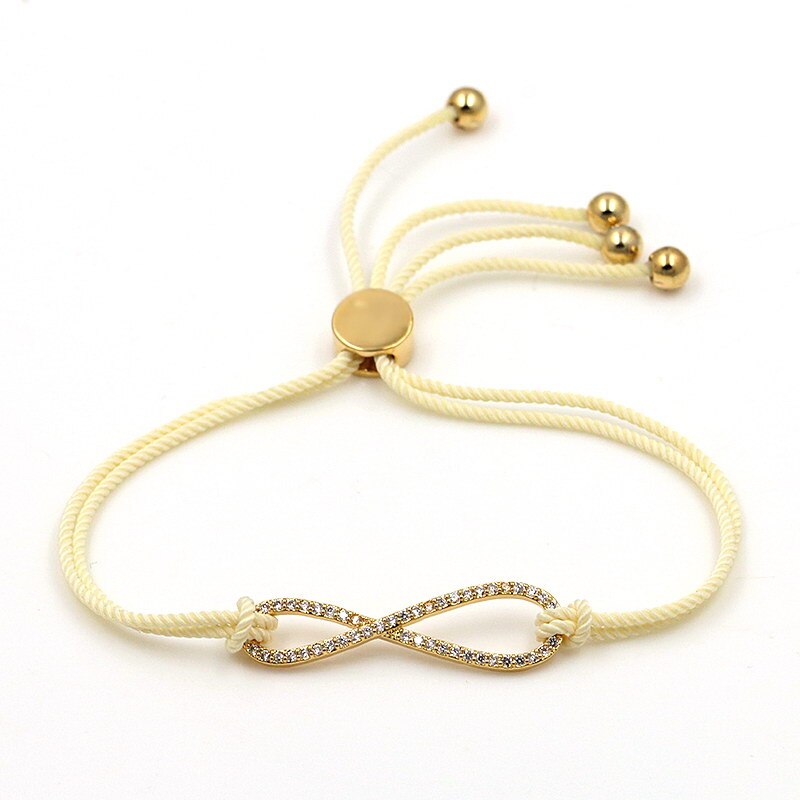 WEIMANJINGDIAN Rope Chain Cubic Zirconia Infinity ... – Grandado