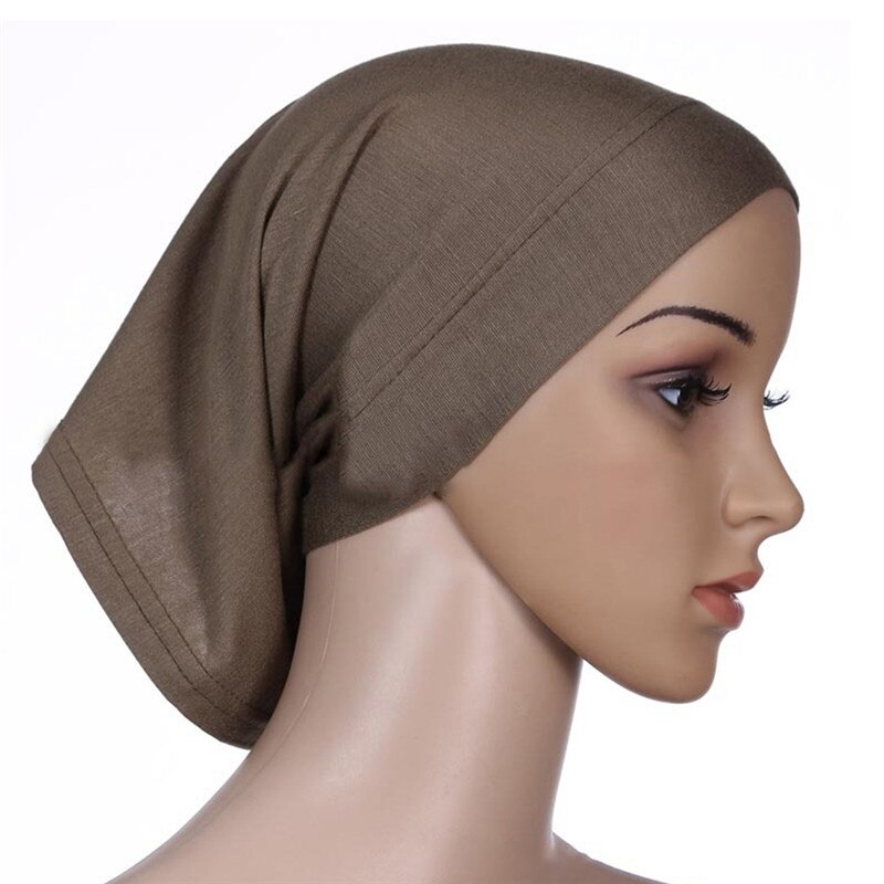 Stretchable Hijab Underscarf Cap Shawl Muslim Isli... – Grandado