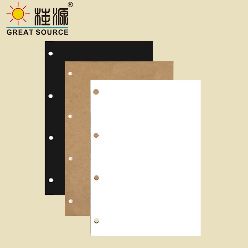 Diy Foto Blad Board 300G Zwart Kraft Wit Karton Fo... – Grandado