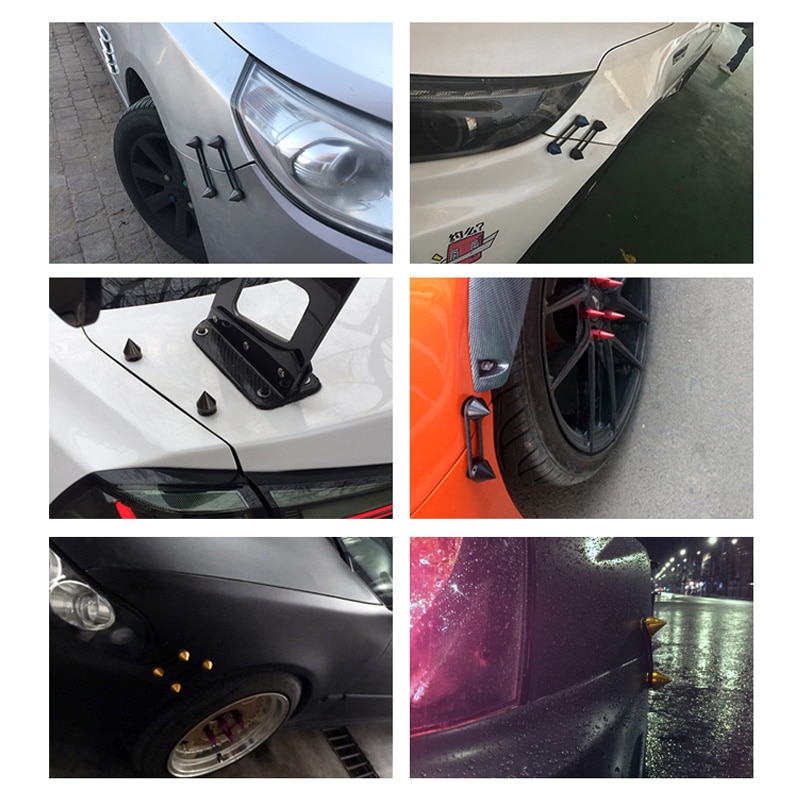 Universal Red Spike Quick Release Fasteners for Ca... – Grandado